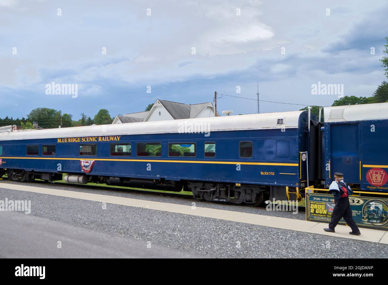 Blue ridge scenic railway hi-res stock photography and images - Alamy