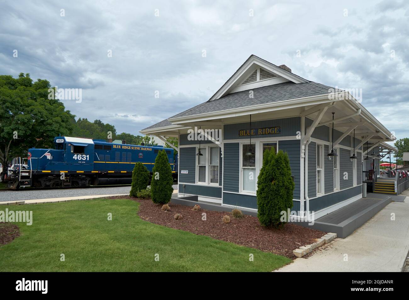 Blue Ridge Scenic Railway High Resolution Stock Photography and Images ...