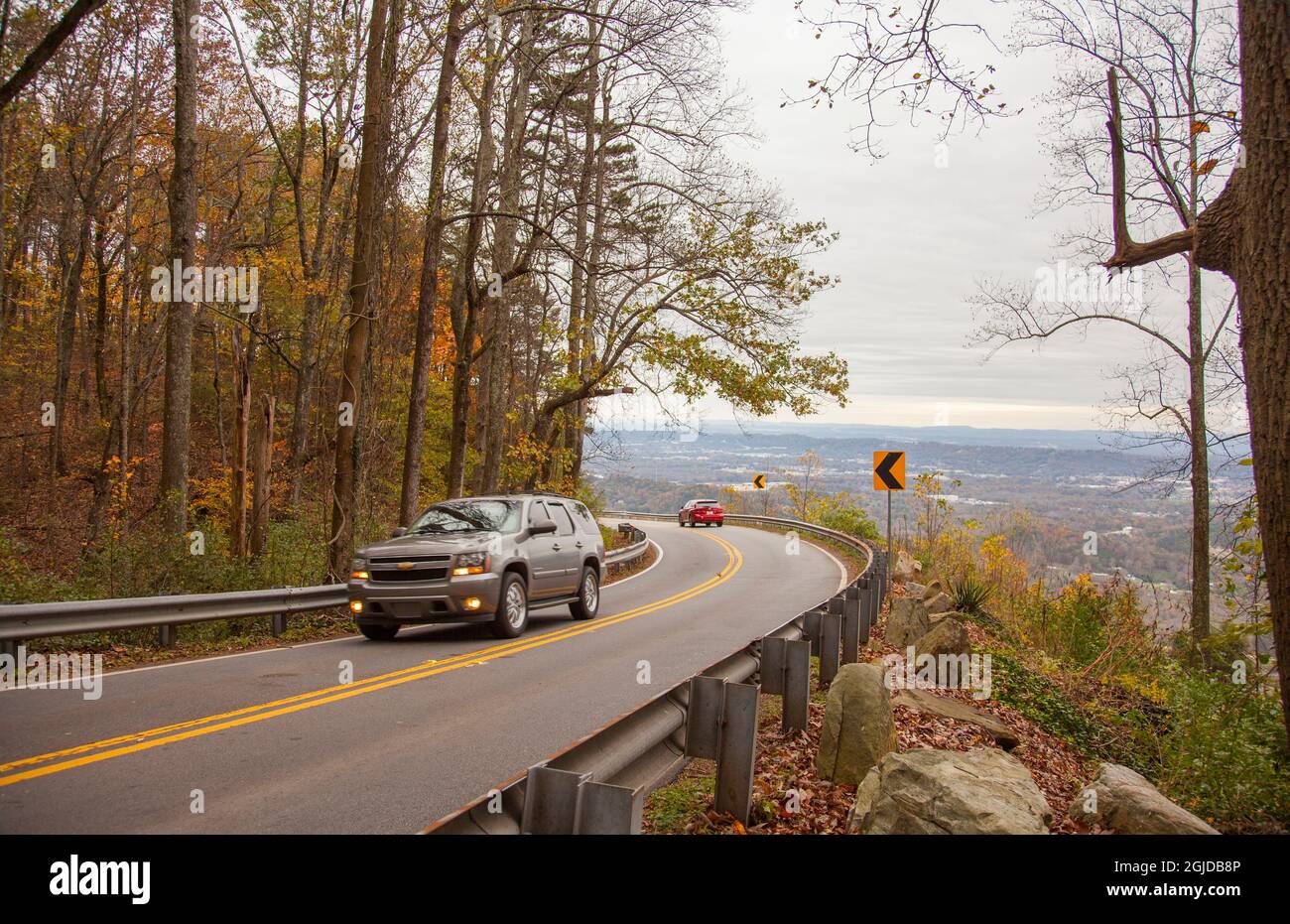 Car driving down road hi-res stock photography and images - Alamy