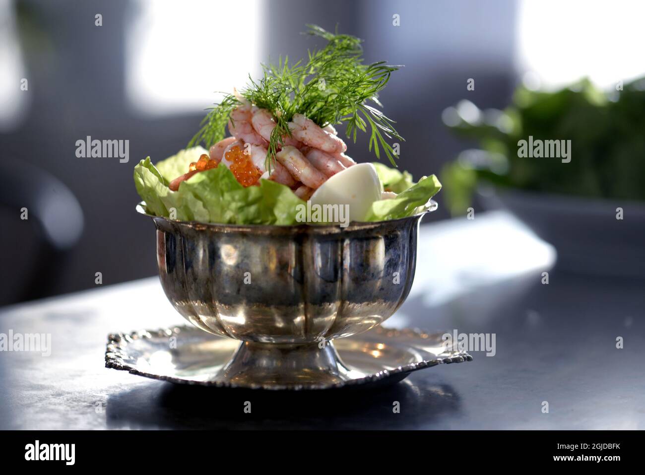 Shrimp cocktail Photo: Janerik Henriksson / TT / code 10010 Stock Photo ...