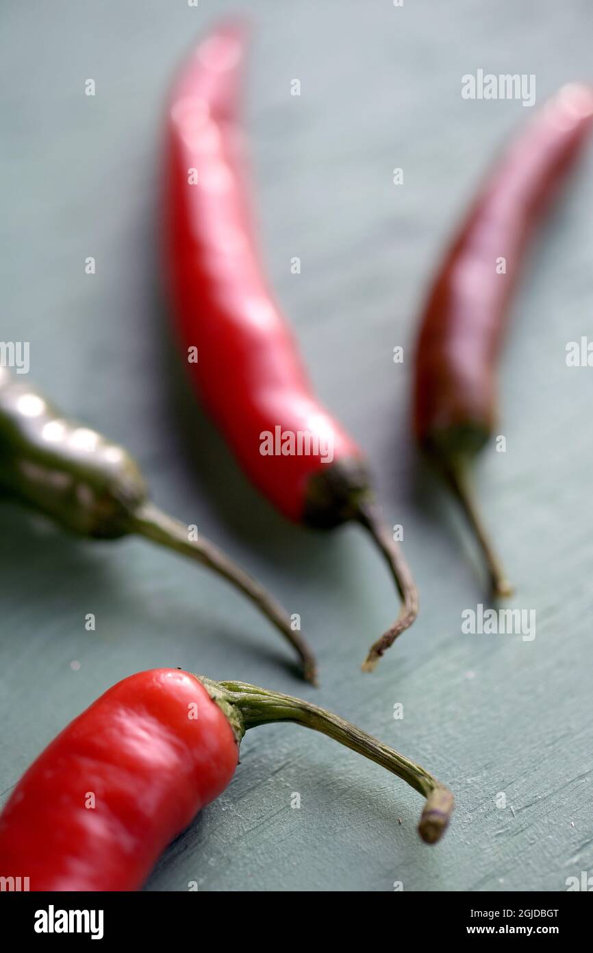 Red chilli Photo: Janerik Henriksson / TT / code 10010 Stock Photo - Alamy