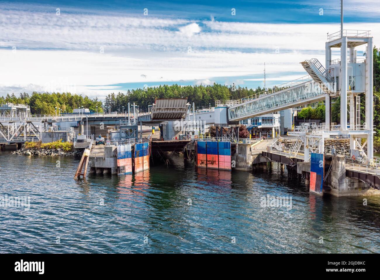 BC Ferries Terminal in Swartz Bay Stock Photo - Alamy