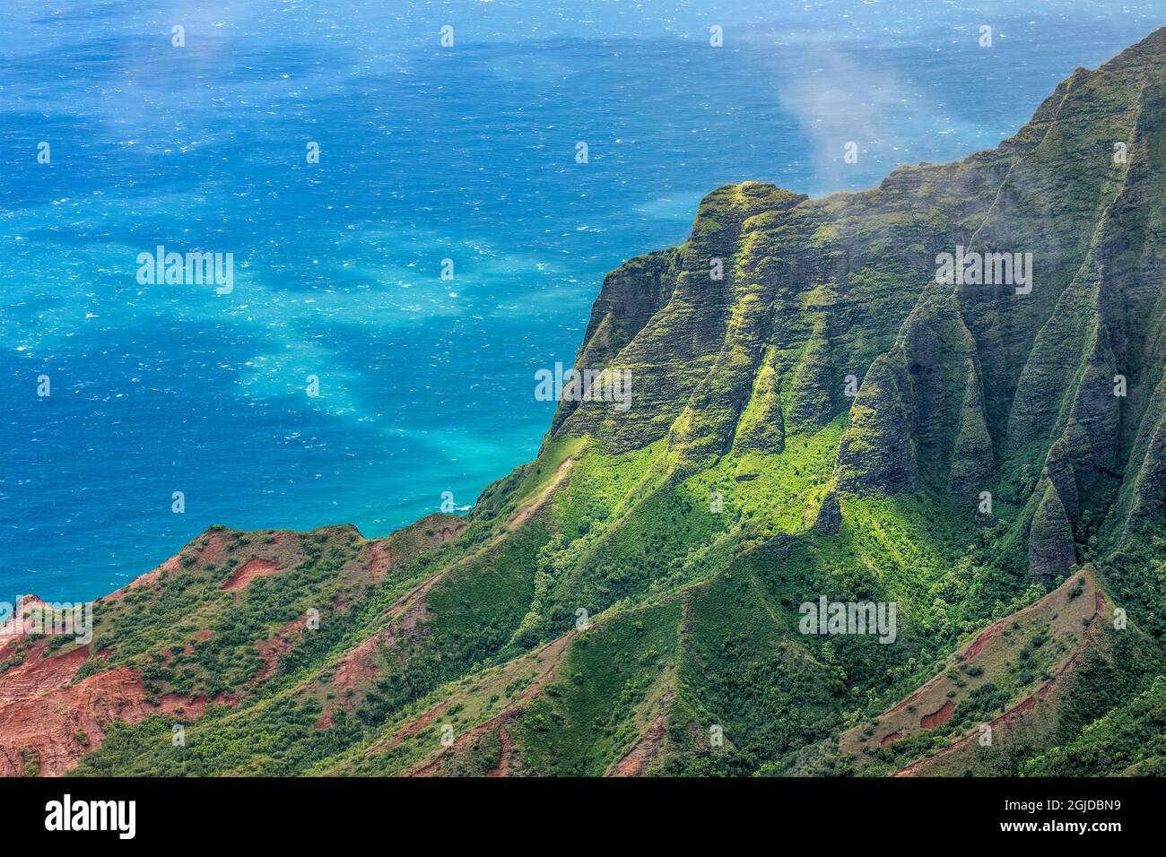 Napali coastline, Kauai, Hawaii Stock Photo - Alamy
