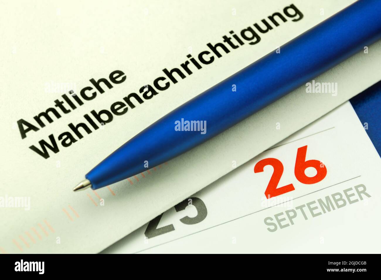 German National Elections Sunday September 26 2021 and election voting ...