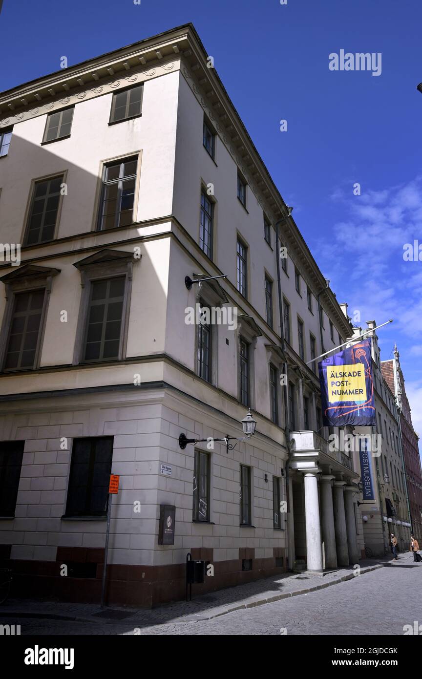 The National Postal Museum (Swedish: Postmuseum) on Lilla Nygatan in ...