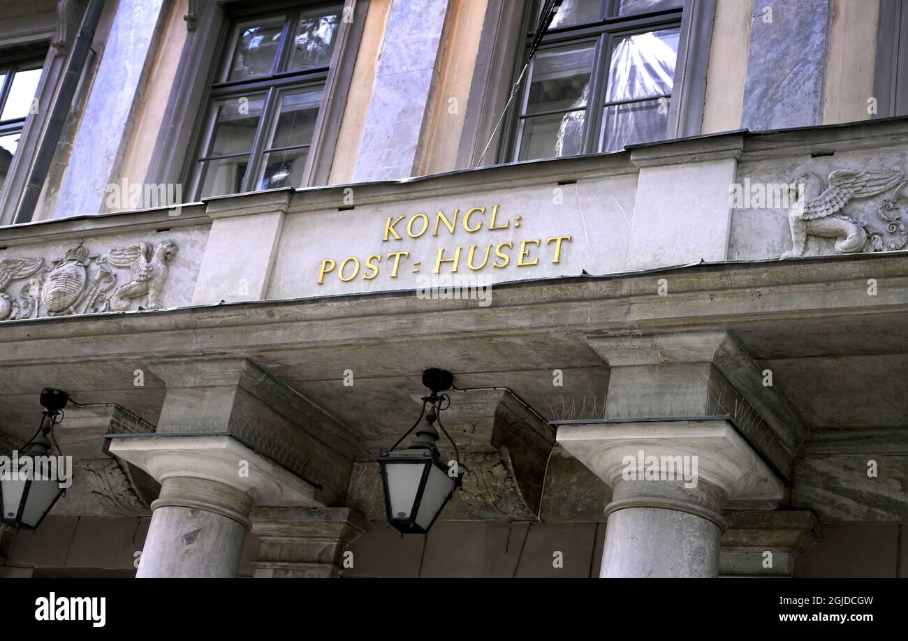 The National Postal Museum (Swedish: Postmuseum) on Lilla Nygatan in ...