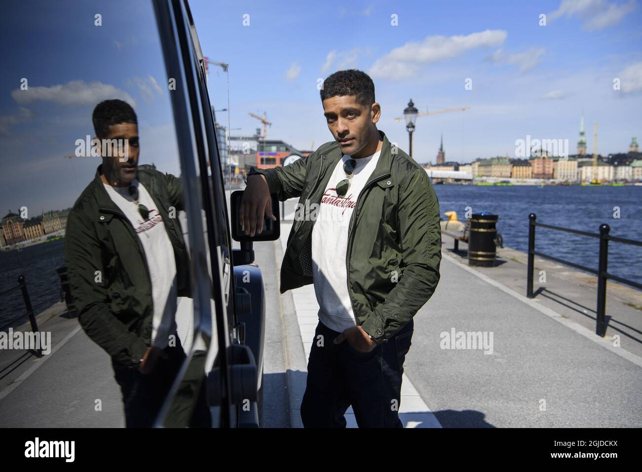 Alexander Karim photographed ahead of the release of season 2 of crime ...