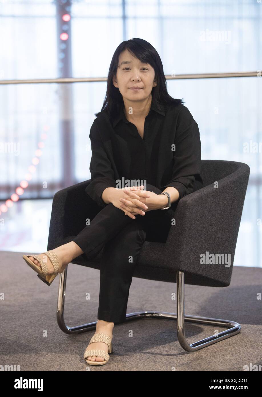 GOTHENBURG 20190927 Han Kang, author writer from South Korea. Picture ...