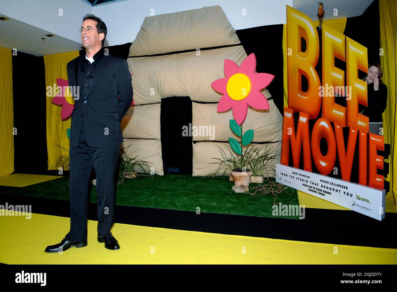 Jerry Seinfeld during a photocall to promote his new film "Bee Movie ...