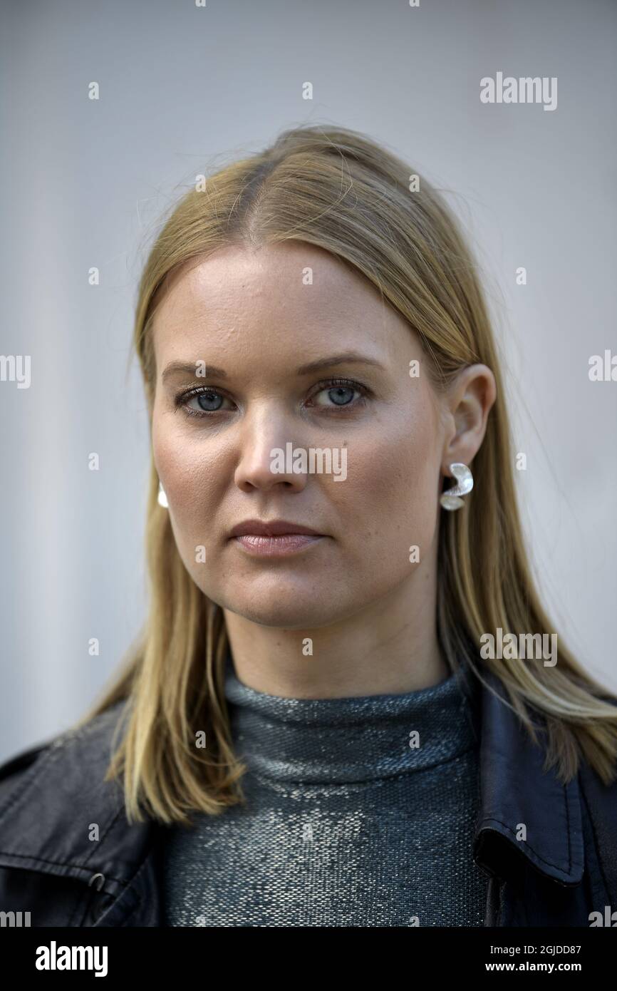 Portrait of Emma Frans, postdoctoral researcher in medical epidemiology ...