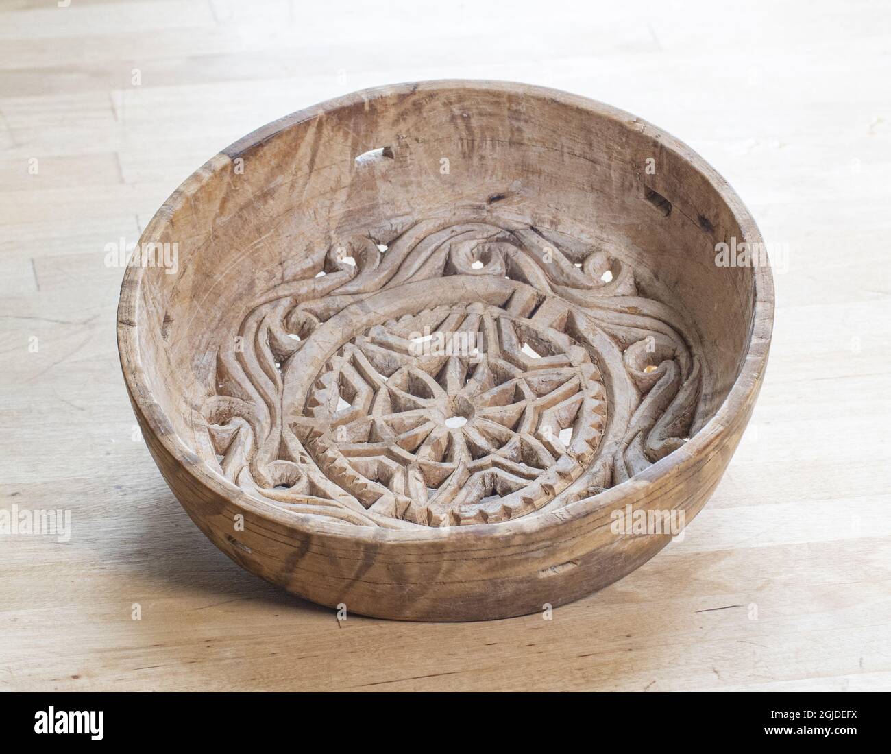 Traditional Sami handicraft. Sami Craft, Lule Sami cheese mold ...