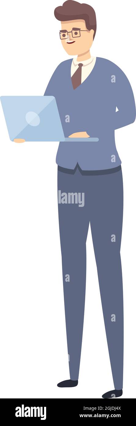 Project realization icon cartoon vector. Business teamwork. Strategy ...