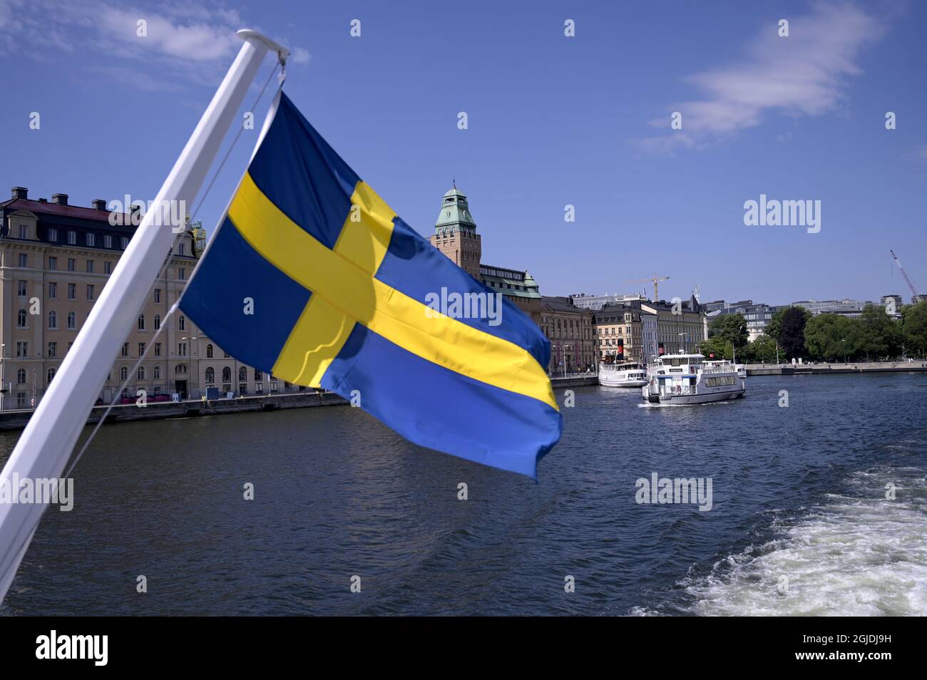 Swedish flag photo hi-res stock photography and images - Alamy