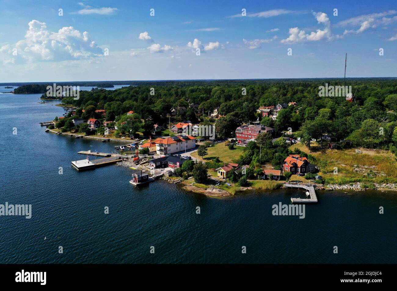 Furusund and Furusund strait, Sweden Photo: Pontus Lundahl / TT / code ...