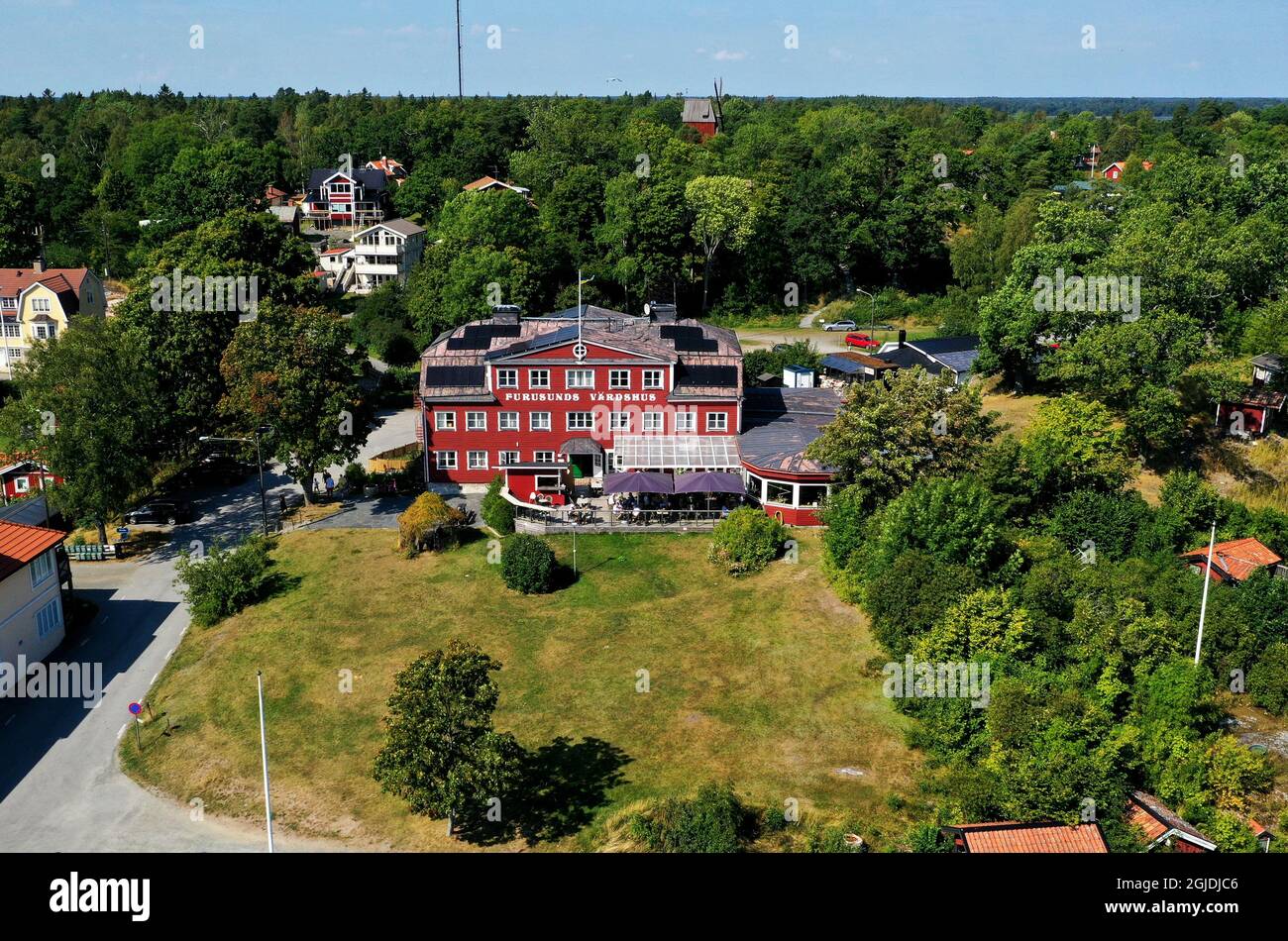 Furusund and Furusund strait, Sweden Photo: Pontus Lundahl / TT / code ...