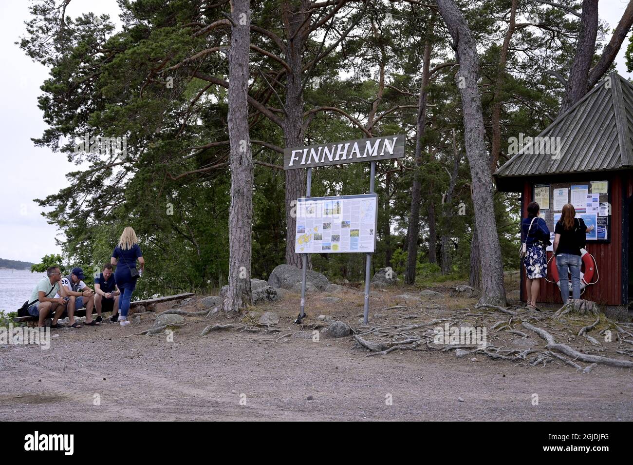 Finnhamn in Stockholm archipelago. Photo Janerik Henriksson / TT code 10010 Stock Photo - Alamy