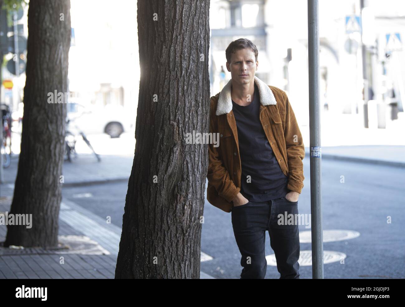 Swedish actor Adam Palsson (Swedish: Adam Palsson) plays detective Kurt ...