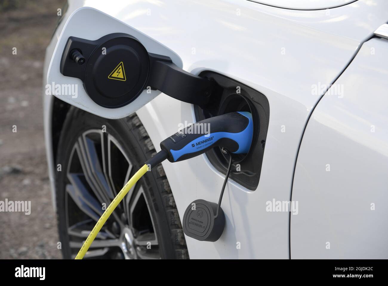 Volvo V60 T8 Twin Engine. Photo: Anders Wiklund / TT / code 10040 Stock ...