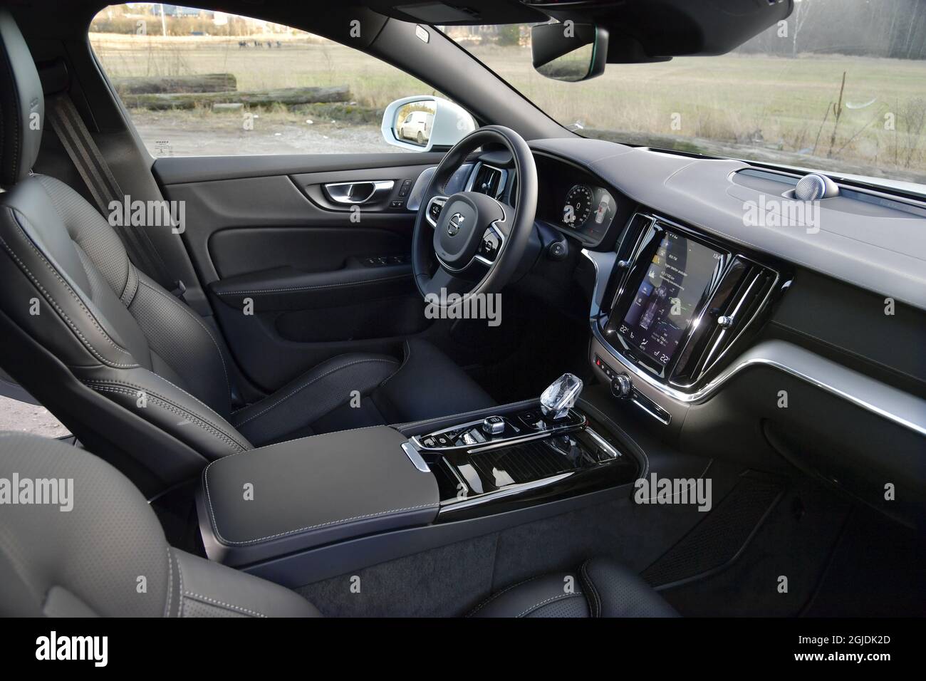 Volvo V60 T8 Twin Engine. Photo: Anders Wiklund / TT / code 10040 Stock ...