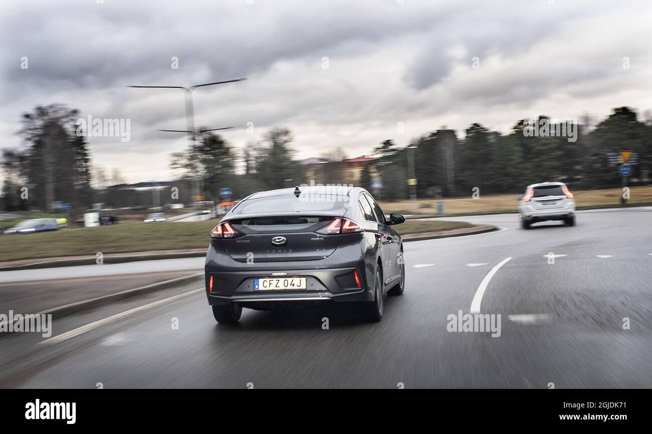 Hyundai Ioniq Electric Premium Plus Photo: Anders Wiklund / TT / code ...
