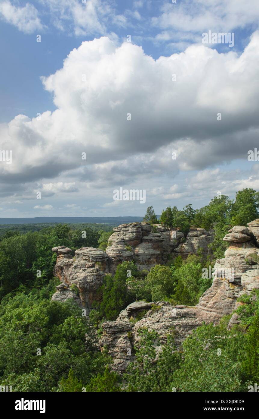 Garden of the Gods Recreation Area, Shawnee National Forest, Illinois ...
