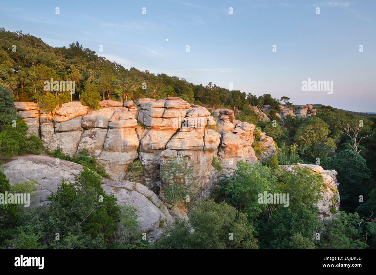 Garden of the Gods Recreation Area, Shawnee National Forest, Illinois ...