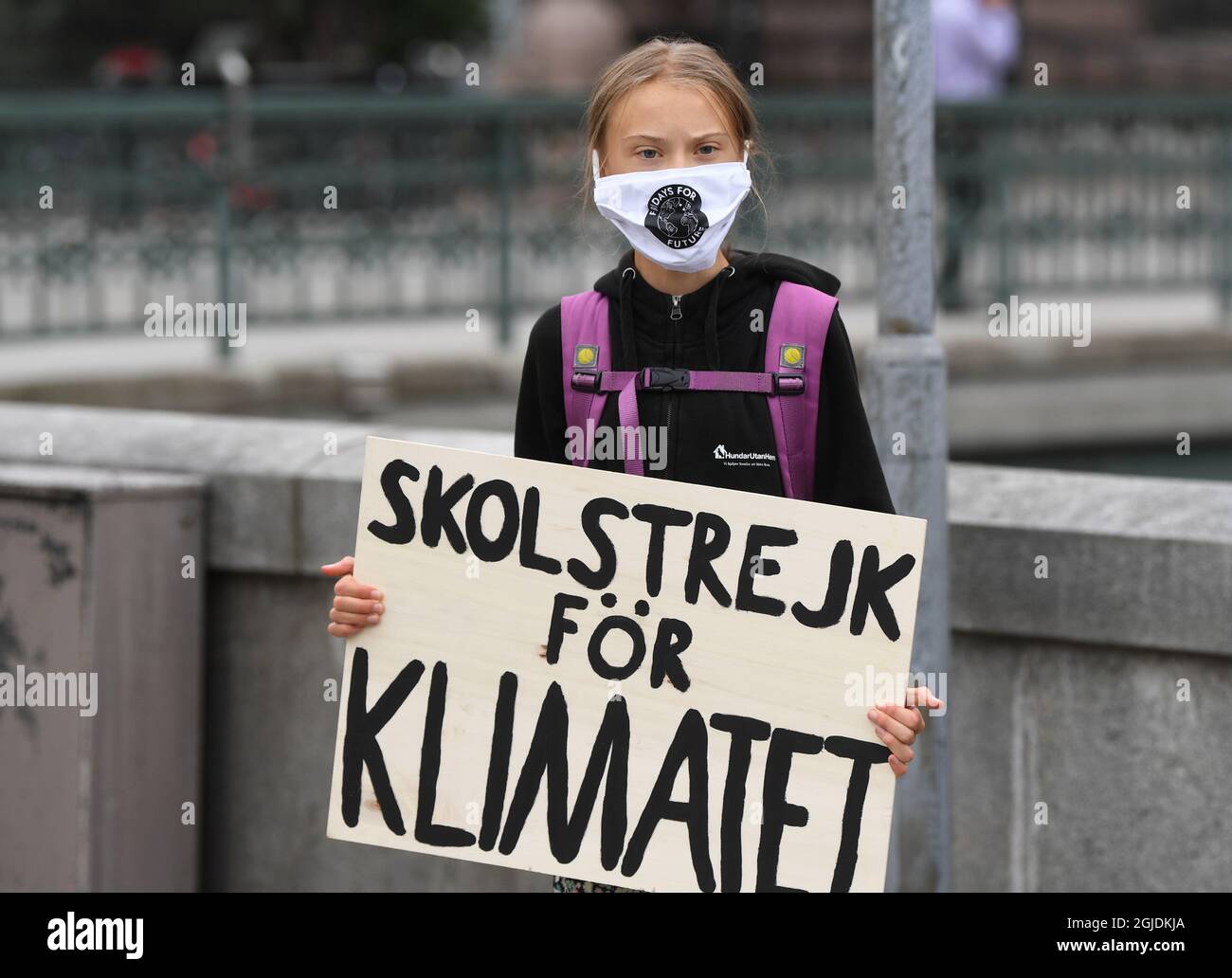 Greta thunberg swedish parliament hi-res stock photography and images ...