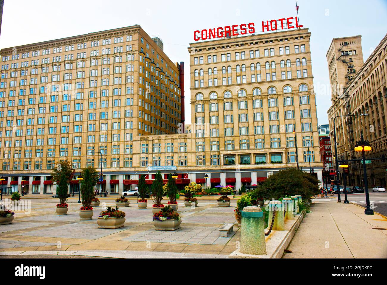 Congress plaza hi-res stock photography and images - Alamy