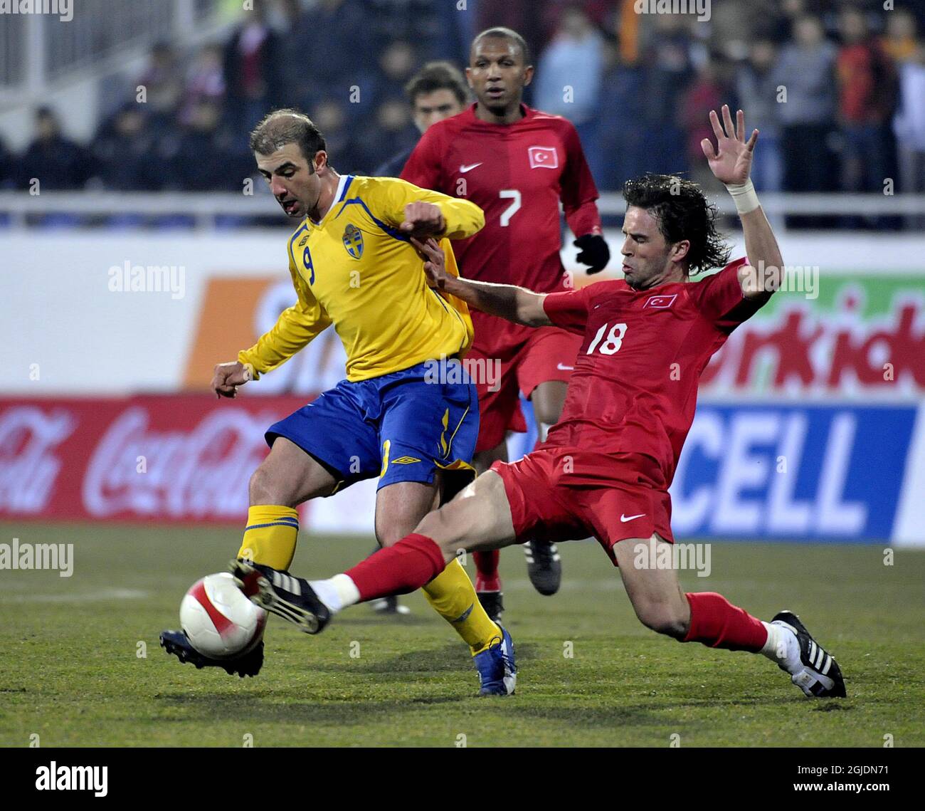Football full length action tackle hi-res stock photography and images ...