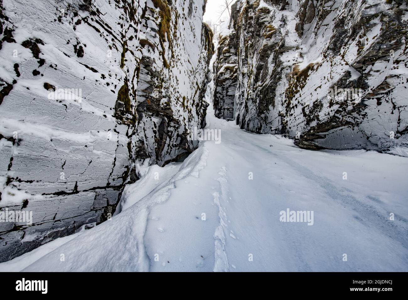 Silverfallet bjorkliden hi-res stock photography and images - Alamy