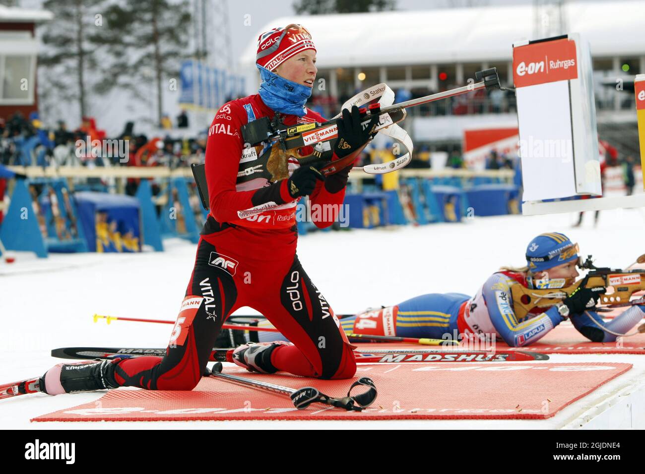 Norway's Solveig Rogstad finished 10th in the women's 15 km individual race at the Biathlon ...
