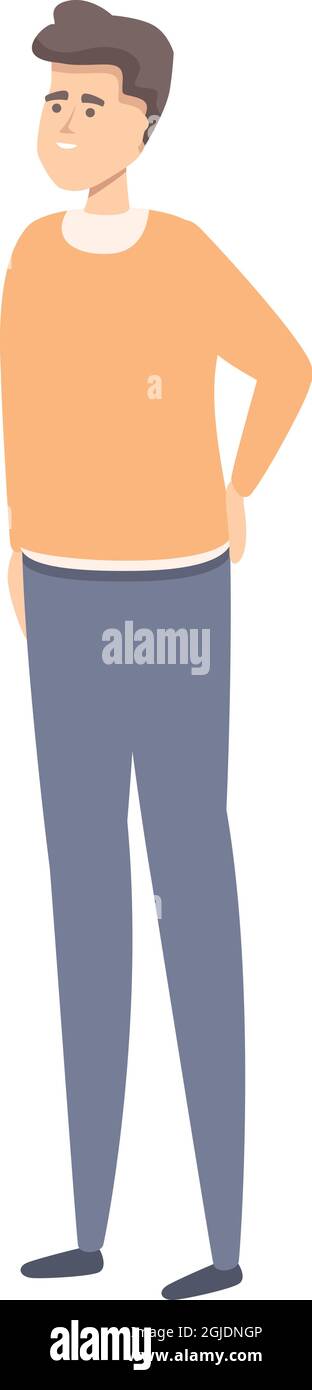 Professional event manager icon cartoon vector. Business training ...