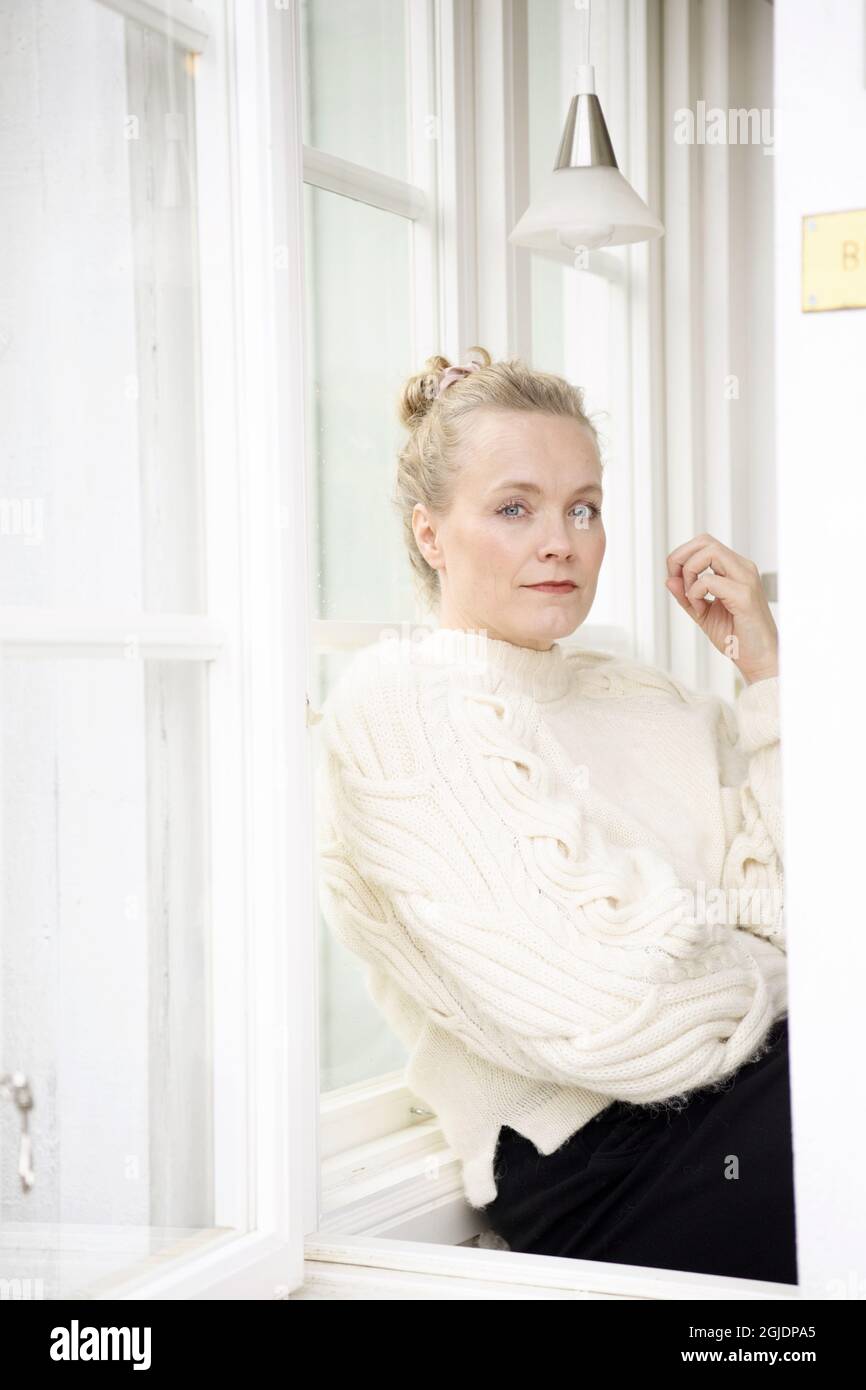 STOCKHOLM 2020-10-26 Ane Brun, Norwegian songwriter, guitarist and ...