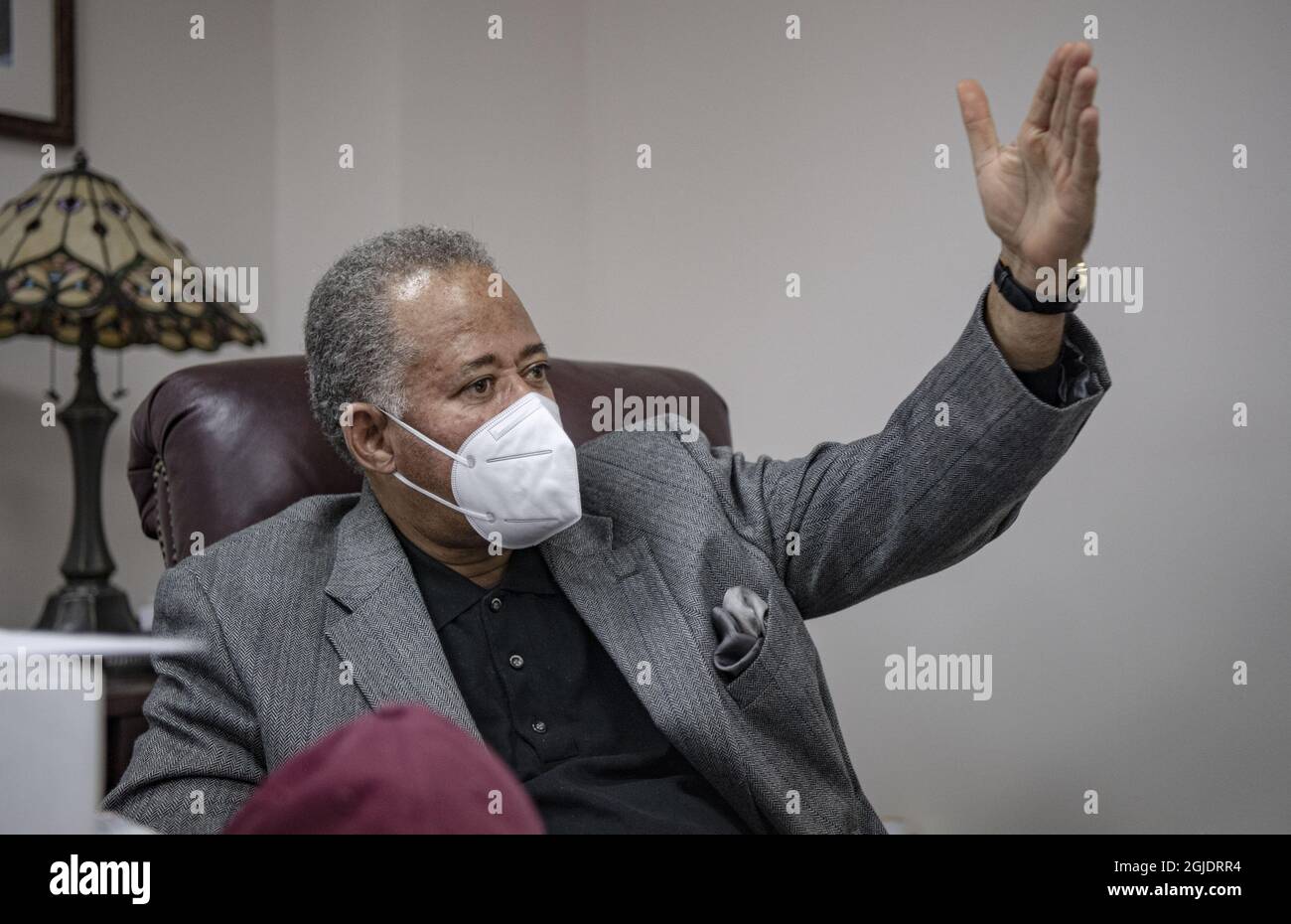 Rev. Anthony Motley (Democrat) co-founder of the non-profit ...