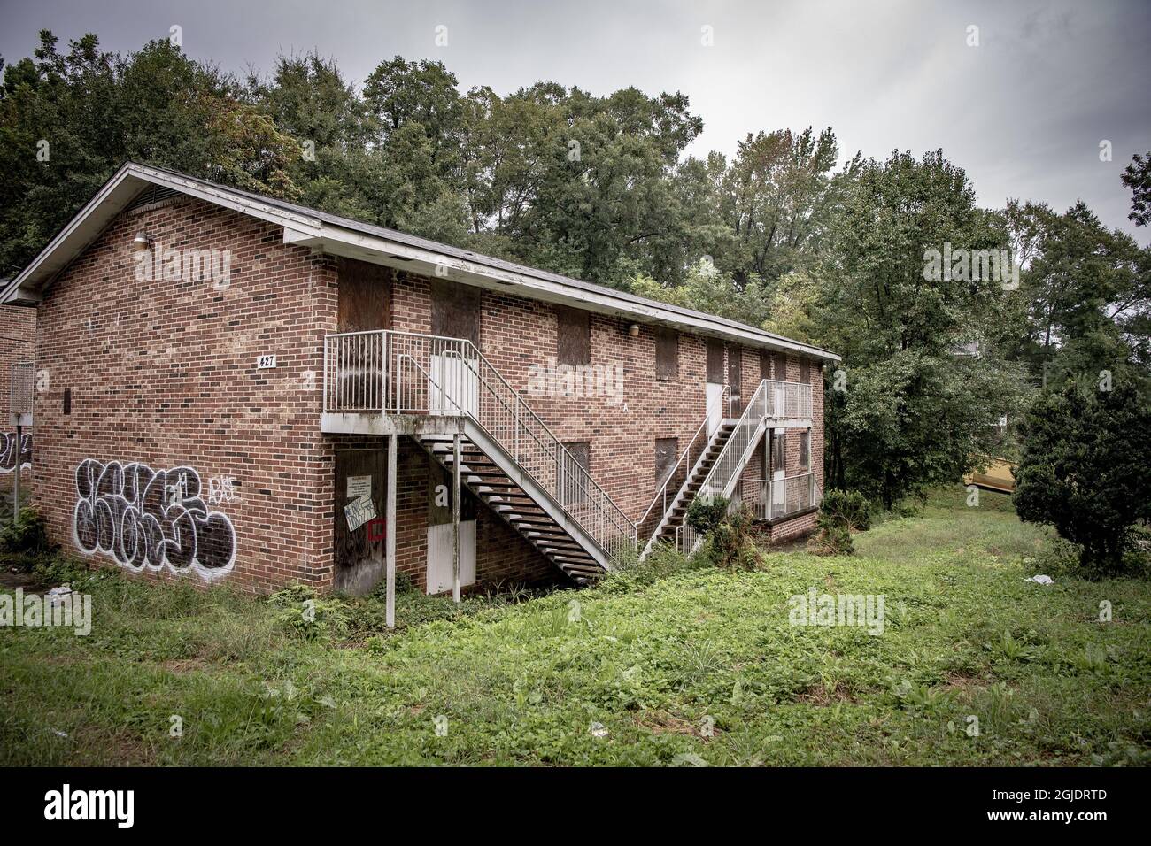 English Avenue, with a lot of abandoned houses, is one of the poorest ...