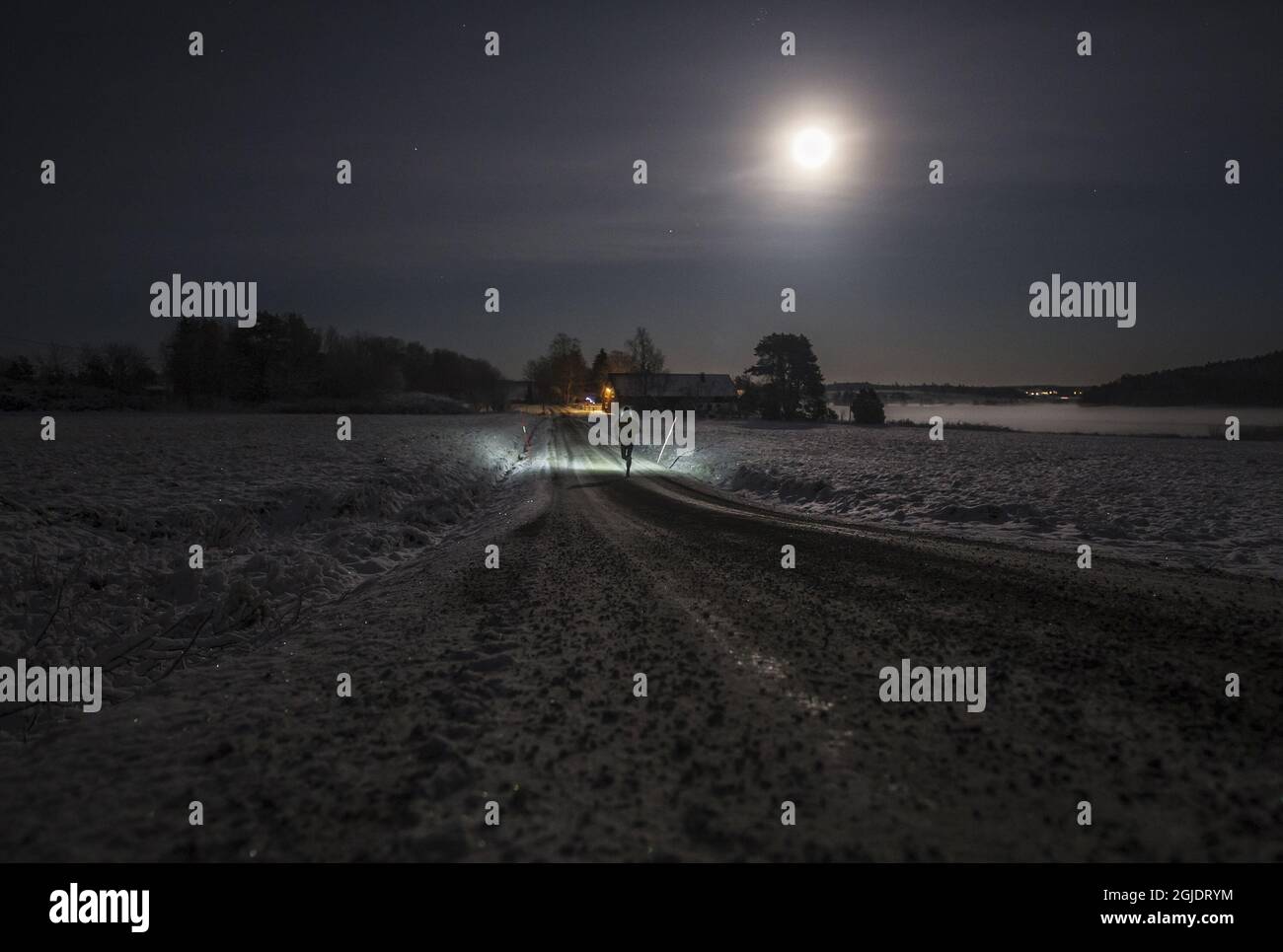 Running moon hi-res stock photography and images - Alamy