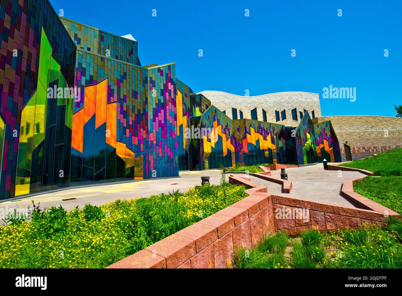 USA, Kansas, Overland Park, Museum at Prairiefire Stock Photo - Alamy