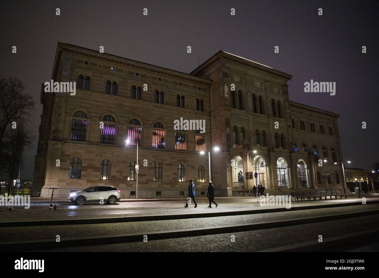 Nationalmuseum in Stockholm, Sweden, on December 05, 2020. This year's ...