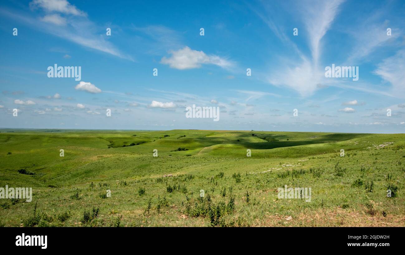 Flint hills and kansas hi-res stock photography and images - Alamy