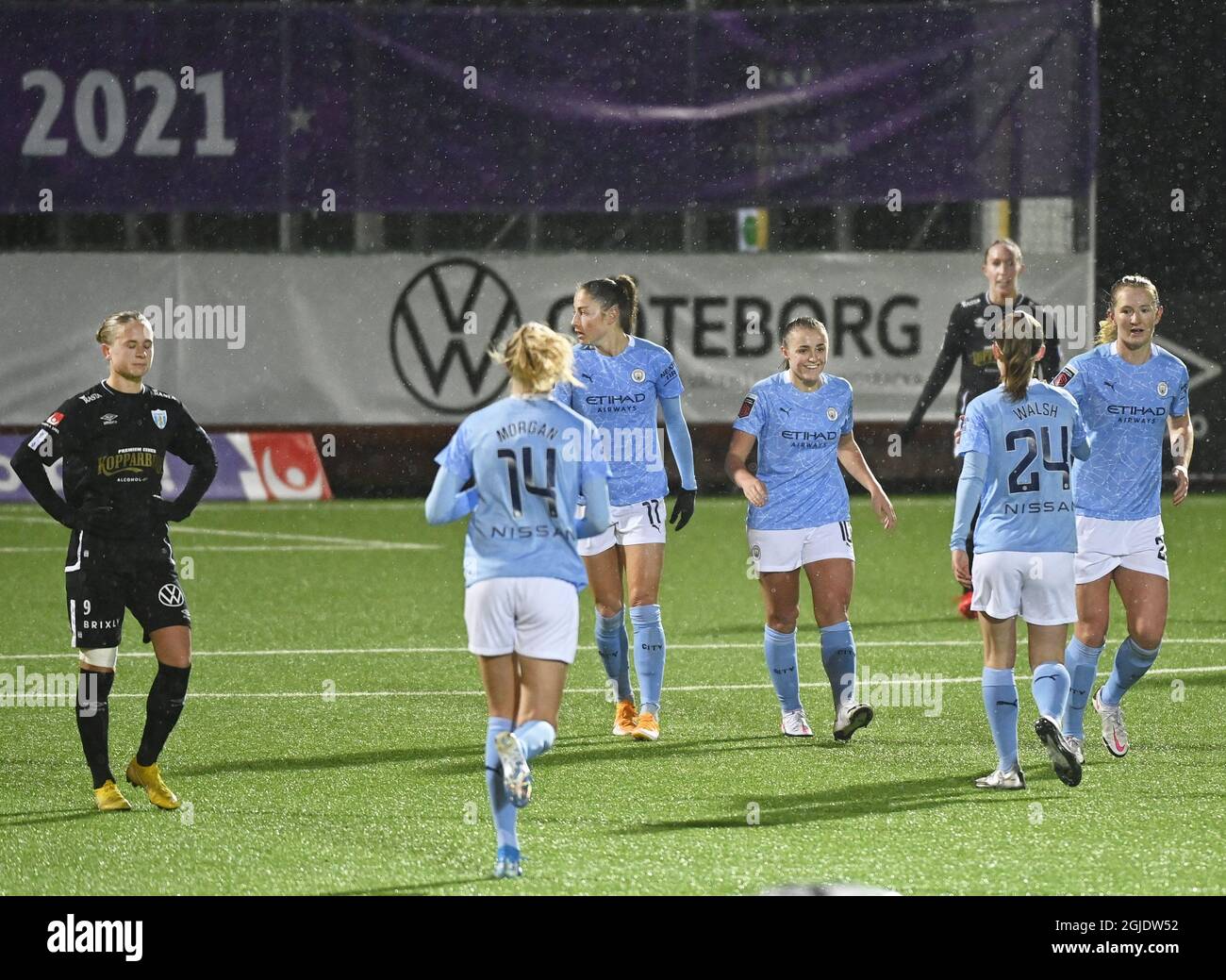 Gothenburg 2020-12-09 UEFA Women`s Champions League Gothenburg FC ...