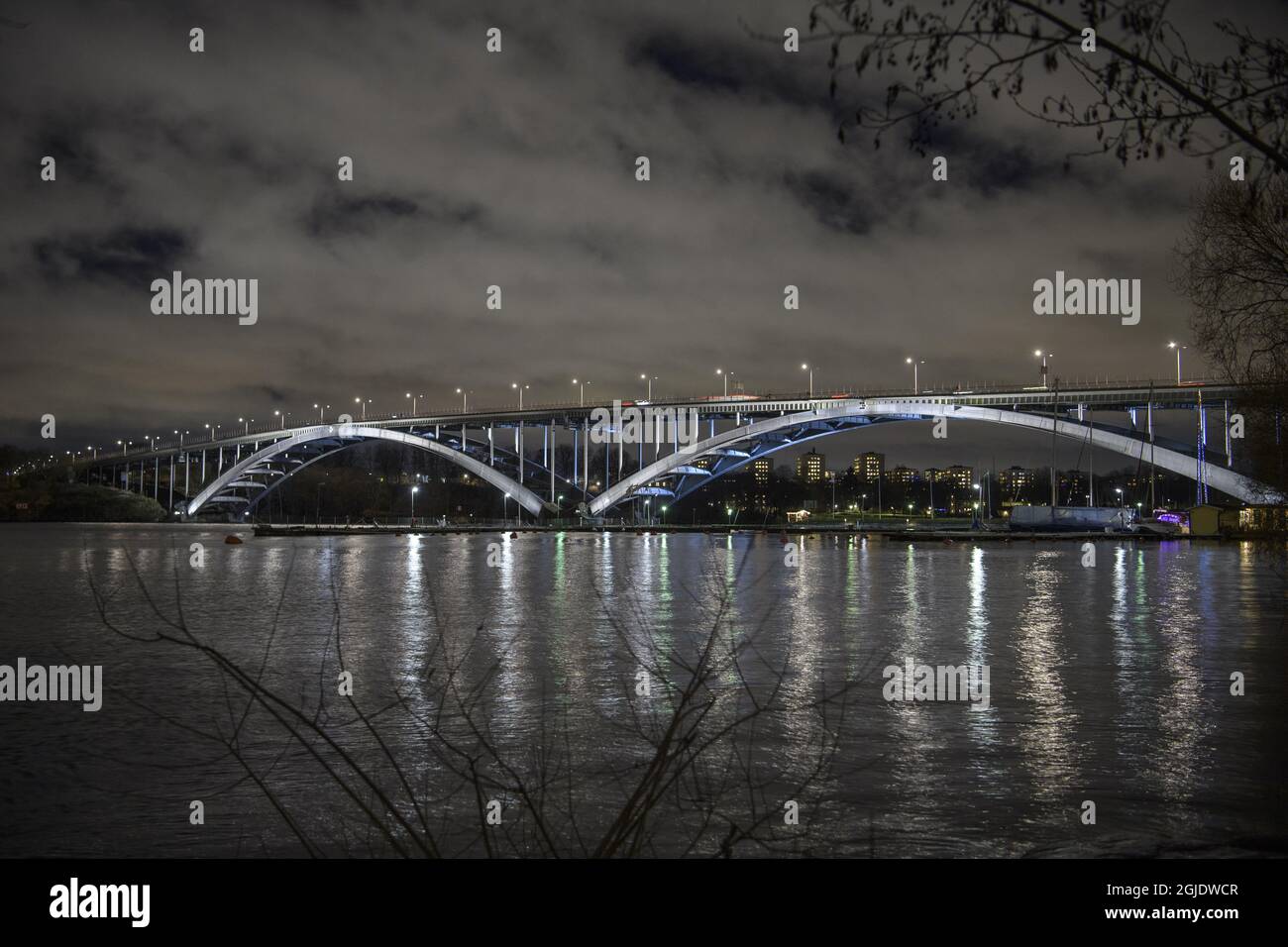Vasterbron bridge stockholm hi-res stock photography and images - Alamy