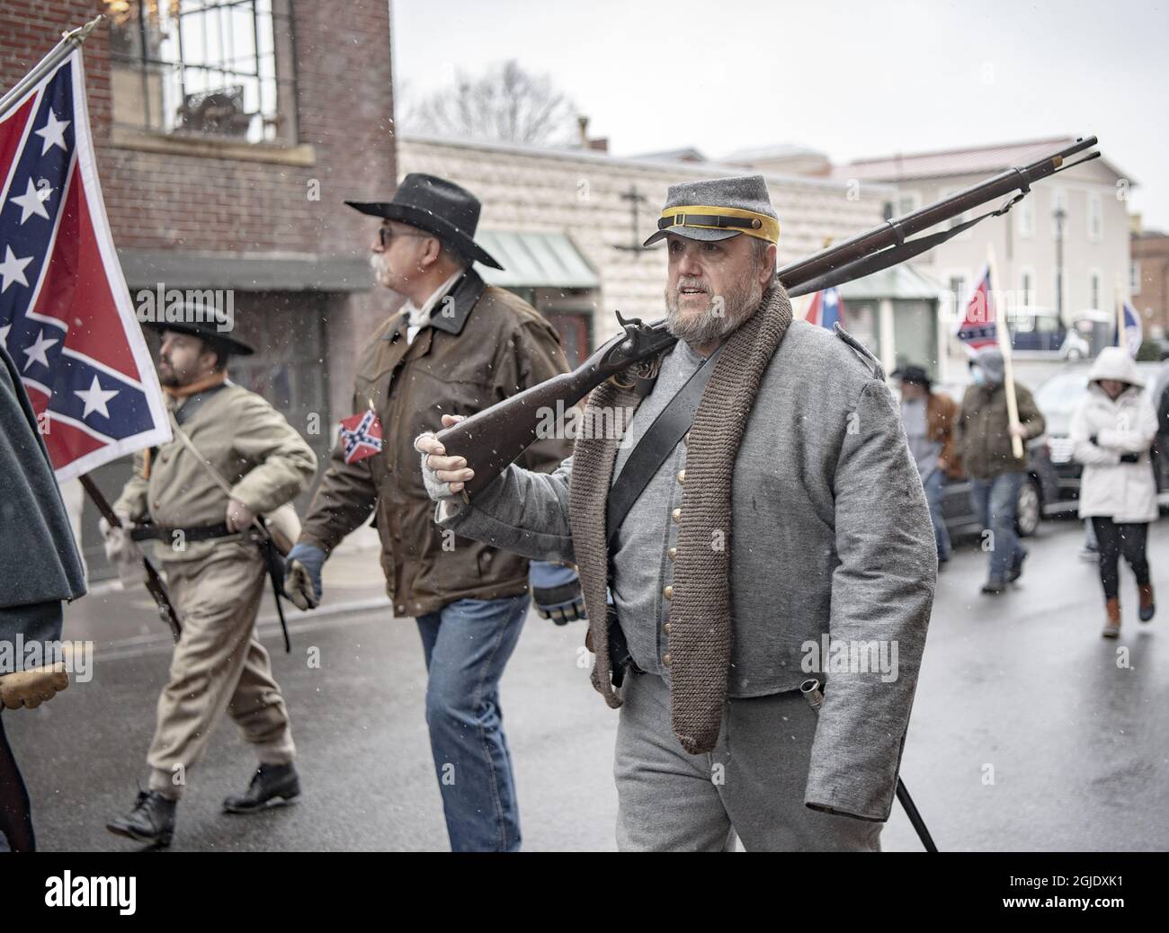 Confederate parade uniform hi-res stock photography and images - Alamy