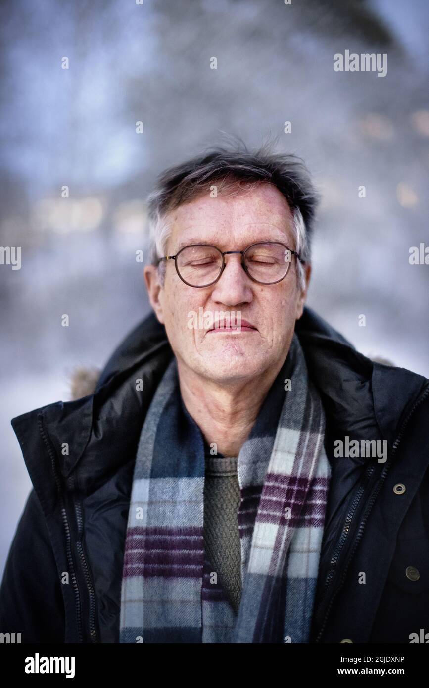 State epidemiologist Anders Tegnell photographed in Stockholm, Sweden ...
