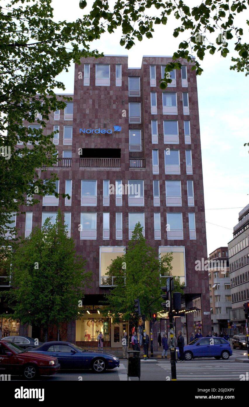 Nordea bank logo hi-res stock photography and images - Alamy