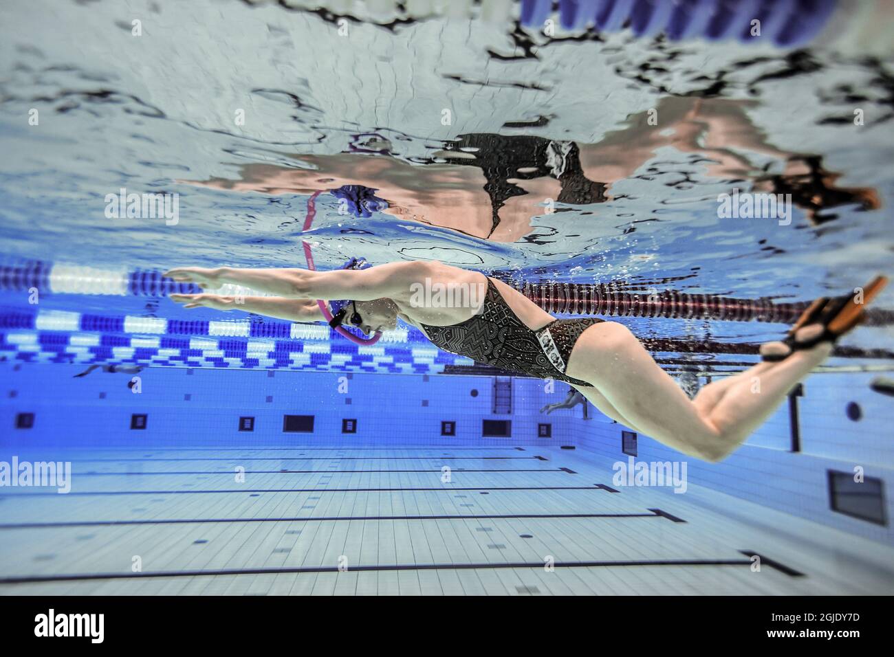 Swedish swimmer and multiple World Record Holder Sarah Sjostrom ...