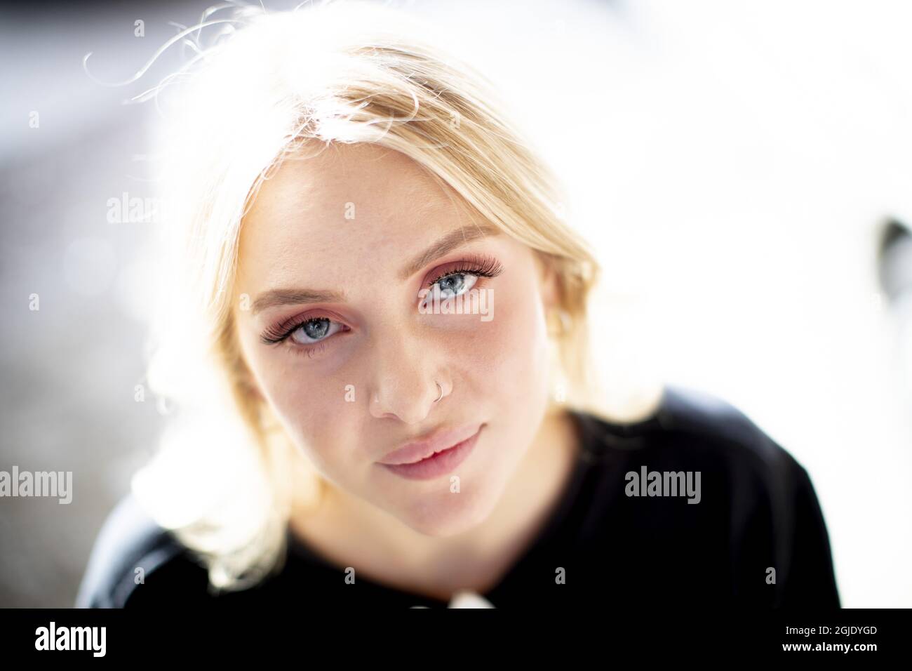 Swedish actress Sofia Kappel who appears in Pleasure by Ninja Thyberg, an official selection of ...