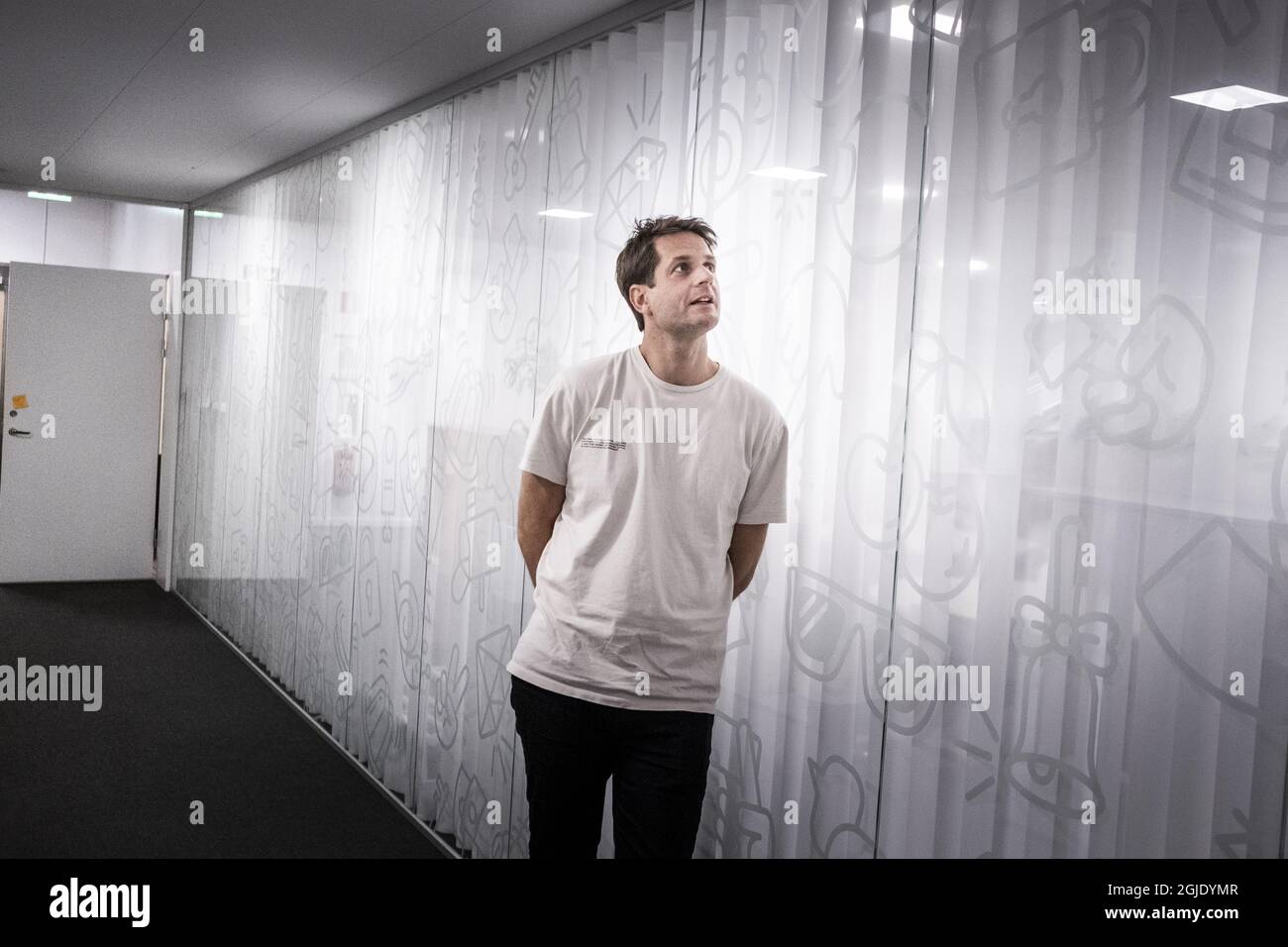 Sebastian Siemiatkowski, CEO and founder of Klarna, photographed at the ...