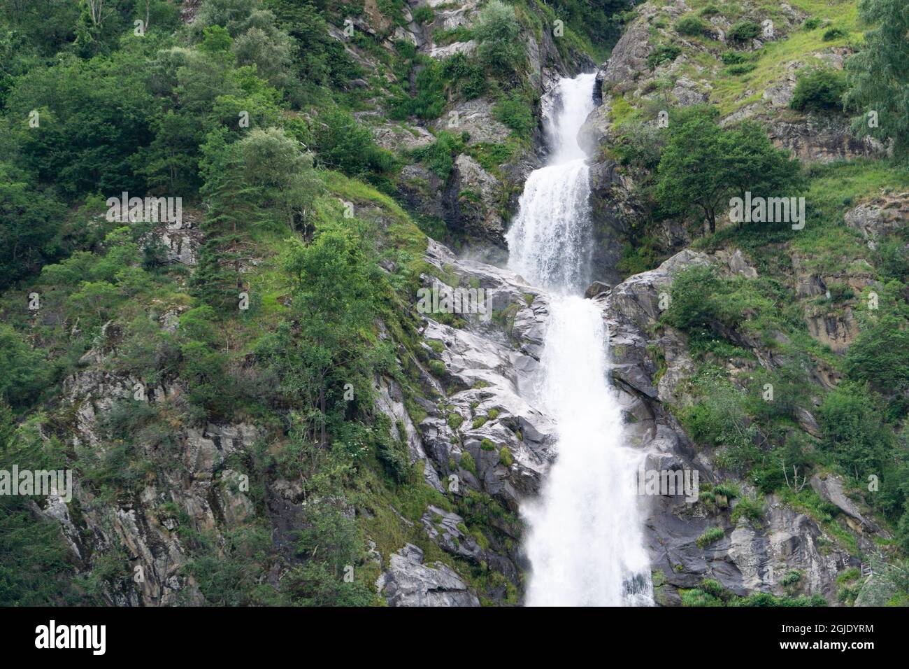 Wasserfall Partschins - Cascata di Parcines Stock Photo - Alamy