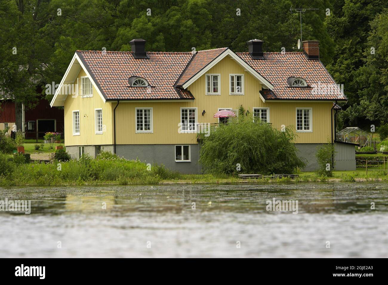 Swedish furniture manufacturer Ikea founder Ingvar Kamprad's mansion in ...