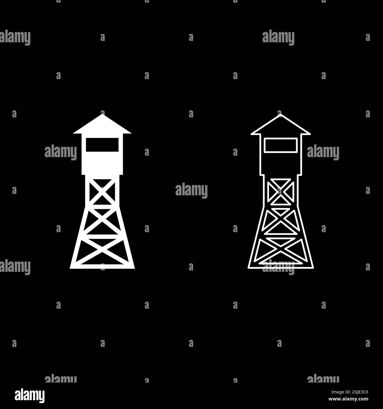 Forest overview Stock Vector Images - Alamy